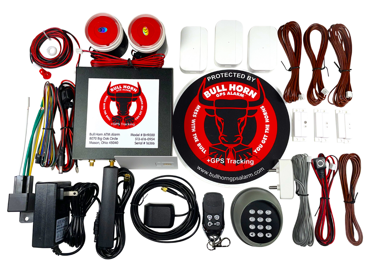 Extended Bull Horn GPS Alarm Kit